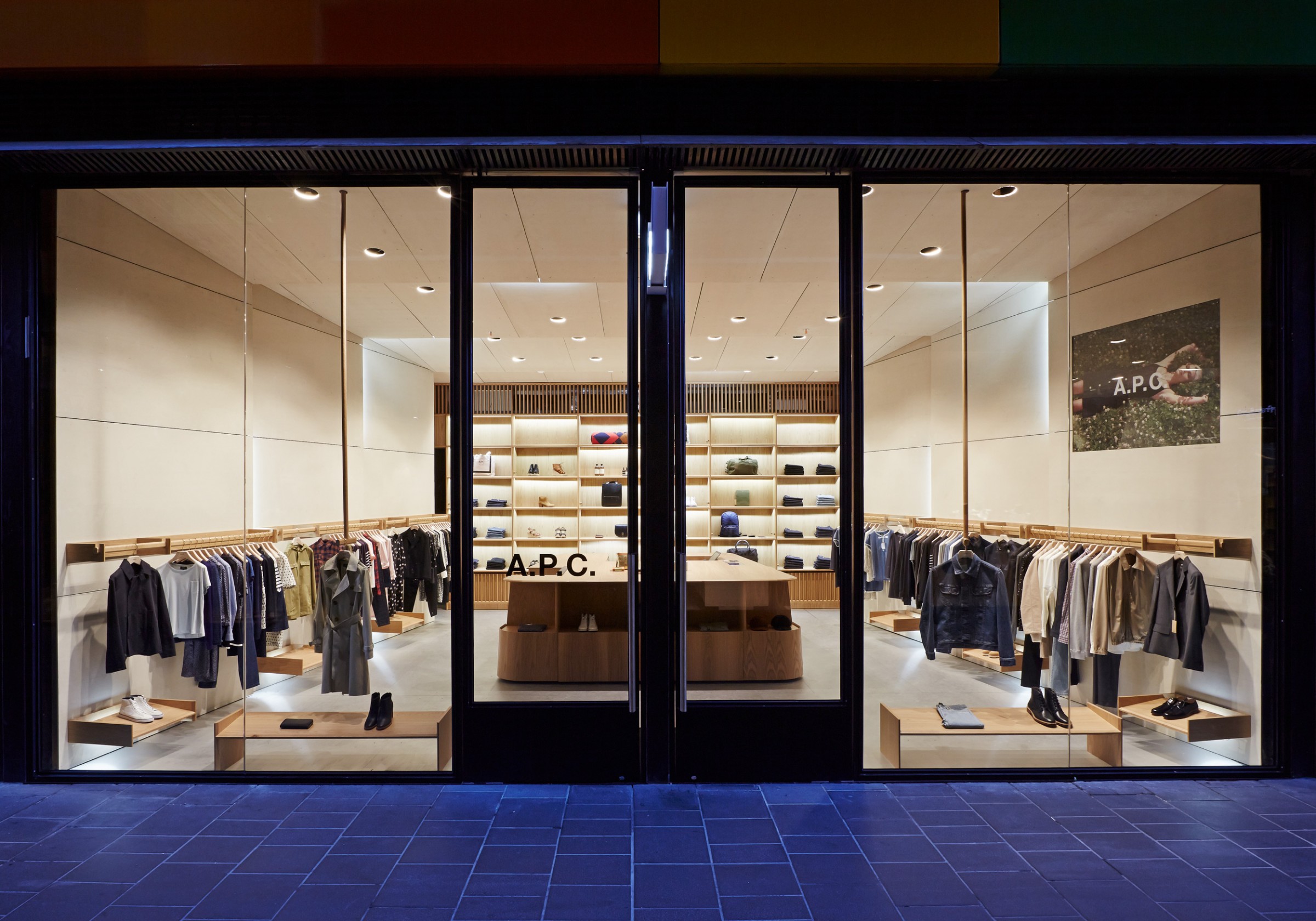 A.P.C. First Australian Store - Fluoro